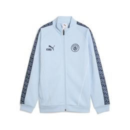 Puma Athletic Jacket 'Manchester City King Anthem' girl Blue size 152