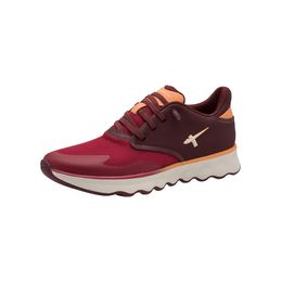 Tamaris Sneaker Damen Gr&ouml;&szlig;e 40 orange / rot / weinrot / wei&szlig;