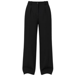 fashionshowcase Bundfaltenhose 'Seyra' Damen Gr&ouml;&szlig;e 46 schwarz