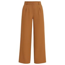 Fashionshowcase Pleat-Front Pants 'Seyra' female Brown size M