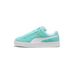 Puma Sneaker 'Suede XL' Herren Größe 46 türkis / weiß