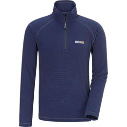 Regatta Montes Herren Fleecepullover dunkelblau M - Herrenshirts, -hemden & -pullover