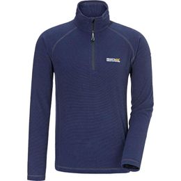 Regatta Montes Herren Fleecepullover dunkelblau L - Herrenshirts, -hemden & -pullover