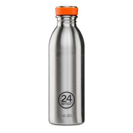 24Bottles Trinkflasche 'Urban Basic' Herren Gr&ouml;&szlig;e XS/XL silber