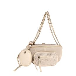 Steve Madden G&uuml;rteltasche 'Bmaxima' Damen Gr&ouml;&szlig;e XS/XL beige / gold