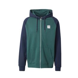 Iriedaily Zip-Up Hoodie 'De College 2' male Green size XXL