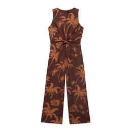 Mango Jumpsuit 'LANA' Damen Gr&ouml;&szlig;e XS braun / umbra
