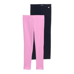 Tom Tailor Leggings M&auml;dchen Gr&ouml;&szlig;e 128 nachtblau / pink