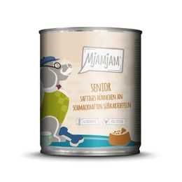 MjAMjAM Nassfutter Hund Senior - saftiges H&uuml;hnchen an S&uuml;&szlig;kartoffeln 6 x 800 g