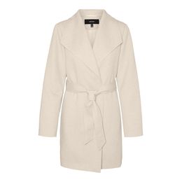 V&eacute;ro Moda VERO MODA &Uuml;bergangsmantel 'Dona Vivian' Damen Gr&ouml;&szlig;e M creme / hellbeige Wintermantel