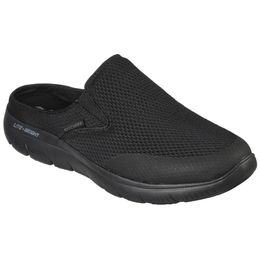 Clog Skechers "SUMMITS", Herren, Gr. 40, schwarz, Textil, Schuhe Sommerschuh, Sommerschuh, Schlappen, Urlaub, im sportiven Look