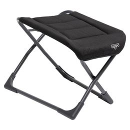 Crespo Fußauflage Air Deluxe freistehend gepolstert, schwarz