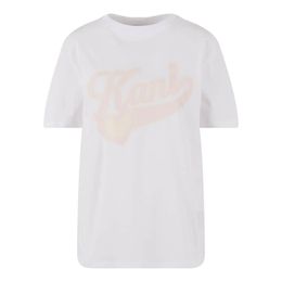 Karl Kani Varsity Heart Os T-Shirt ' ' Damen Gr&ouml;&szlig;e XL wei&szlig;