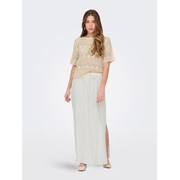 Jacqueline de Yong JDY Strickshirt in Beige - 44% | Gr&ouml;&szlig;e M | Damen-tops