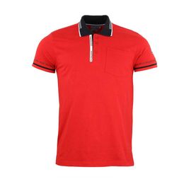 Peak Mountain Poloshirt in Rot - 76% | Gr&ouml;&szlig;e L | Herren-plussize
