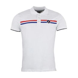 Peak Mountain Poloshirt in Wei&szlig; - 63% | Gr&ouml;&szlig;e L | Herren-plussize