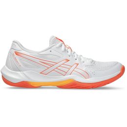 asics Gel-Rocket 12 Hallenschuhe Damen - wei&szlig; - Gr. 39 1/2 - Synthetik
