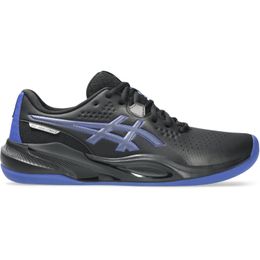 asics Gel-Challenger 15 Indoor Tennisschuhe Herren - schwarz - Gr. 42 1/2 - Synthetik