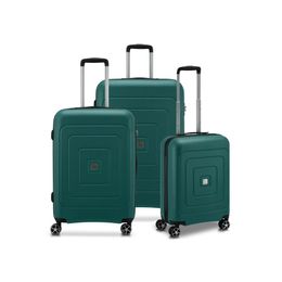 MODO by roncato Nebula 4 Rollen Kofferset 3-teilig in green bottle | Gr.: onesize