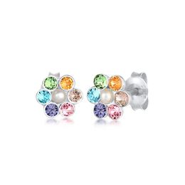 Elli Ohrringe 925 Sterling Silber Blume in Silber | Gr.: onesize