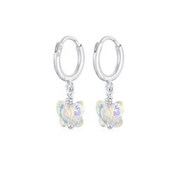 Elli Ohrringe 925 Sterling Silber Schmetterling in Silber | Gr.: onesize