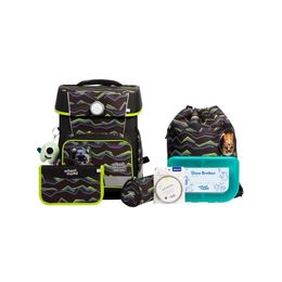 School-Mood School Mood Champion Pro Finn (Raubkatze), 7-tlg. Schulranzenset | Gr.: onesize