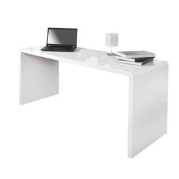 Riess Ambiente riess-ambiente Schreibtisch FAST TRADE - 160cm wei&szlig; Hochglanz Computertisch