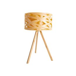 N&auml;ve n&auml;ve Tischleuchte "FINJA" in natur - (L)33 cm x (B)33 cm x (H)55 cm | Gr.: onesize