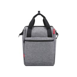 Klickfix reisenthel Roomy GT 12 - Hinterradtasche 40 cm (twist sky rose) in twist silver | Gr.: onesize
