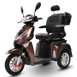 ECO ENGEL 504, Elektroroller 25 km/h mit 20 Ah Li-Io Akku, 1000 Watt, Braun