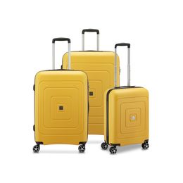 MODO by roncato Nebula 4 Rollen Kofferset 3-teilig in yellow | Gr.: onesize