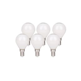 Näve näve LED Leuchtmittel "DAFFY" in weiß - (L)4.5 cm x (B)4.5 cm x (H)7.7 cm - EEK F | Gr.: onesize