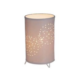 N&auml;ve n&auml;ve Tischleuchte "AURONA" in beige - (L)15 cm x (B)15 cm x (H)25 cm | Gr.: onesize