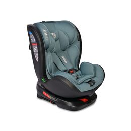 Lorelli i-Size Kindersitz Nebula (40-150cm) Isofix, 360&deg; drehbar, verstellbar gr&uuml;n