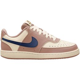 Nike Court Vision Sneaker Damen - rosa - Gr. 38 1/2 - Synthetik