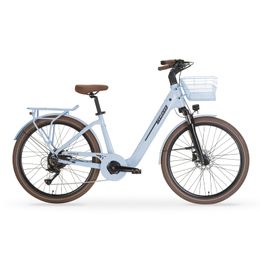 MBM Elektro-Citybike NEFELE 28 Zoll, light sky