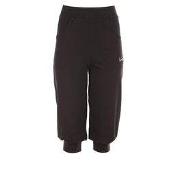 WINSHAPE 3/4-High Waist-Trainingshose WBE12 in schwarz | Gr.: XS