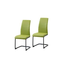 HTI-Living Schwingstuhl SallyP PU Gr&uuml;n