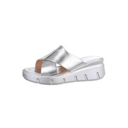 Ital-Design Sandale & Sandalette in Silber | Gr.: 36