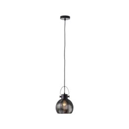 Brilliant Lampe Sambo Pendelleuchte 20cm schwarz 1x A60, E27, 60W, geeignet f&uuml;r Normallampen (nicht enthalten) In der H&ouml;he einstellbar / Kabel k&uuml;rzbar