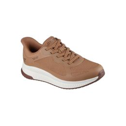 Sneakers Low Skechers Slip-ins: BOBS Sport Squad Chaos 4 in braun | Gr.: 44