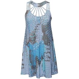 Buffalo Strandkleid in blau bedruckt | Gr.: 36