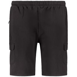 Gro&szlig;e Gr&ouml;&szlig;en ADAMO Jogging-Shorts mit Cargo-Taschen Farbe schwarz Gr&ouml;&szlig;e: 3XL