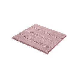 Kleine Wolke Badteppich Monrovia in old rose | Gr.: 60 x 60 cm