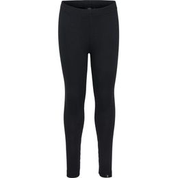 Hummel Leggings Hmlrib Mädchen in BLACK | Gr.: 128