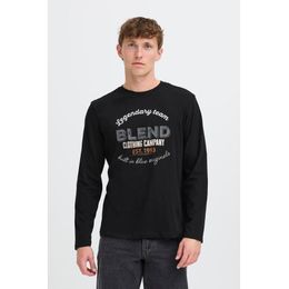 Blend Langarmshirt BHBenap 2er-Pack in Schwarz | Gr.: XL