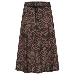 More & More More & More A-Linien Rock in twotone animal print sweet toffee | Gr.: 44