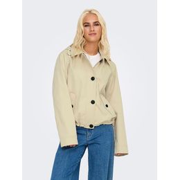 Only &Uuml;bergangsjacke in Creme - 43% | Gr&ouml;&szlig;e L | Damenjacken