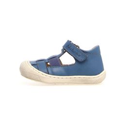 Naturino Leder-Halbsandalen "Langen" in Blau - 58% | Gr&ouml;&szlig;e 25 | Babysandalen