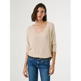 Pepe Jeans Pullover "Coco" in Sand - 39% | Gr&ouml;&szlig;e S | Damen-pullover-cardigans
